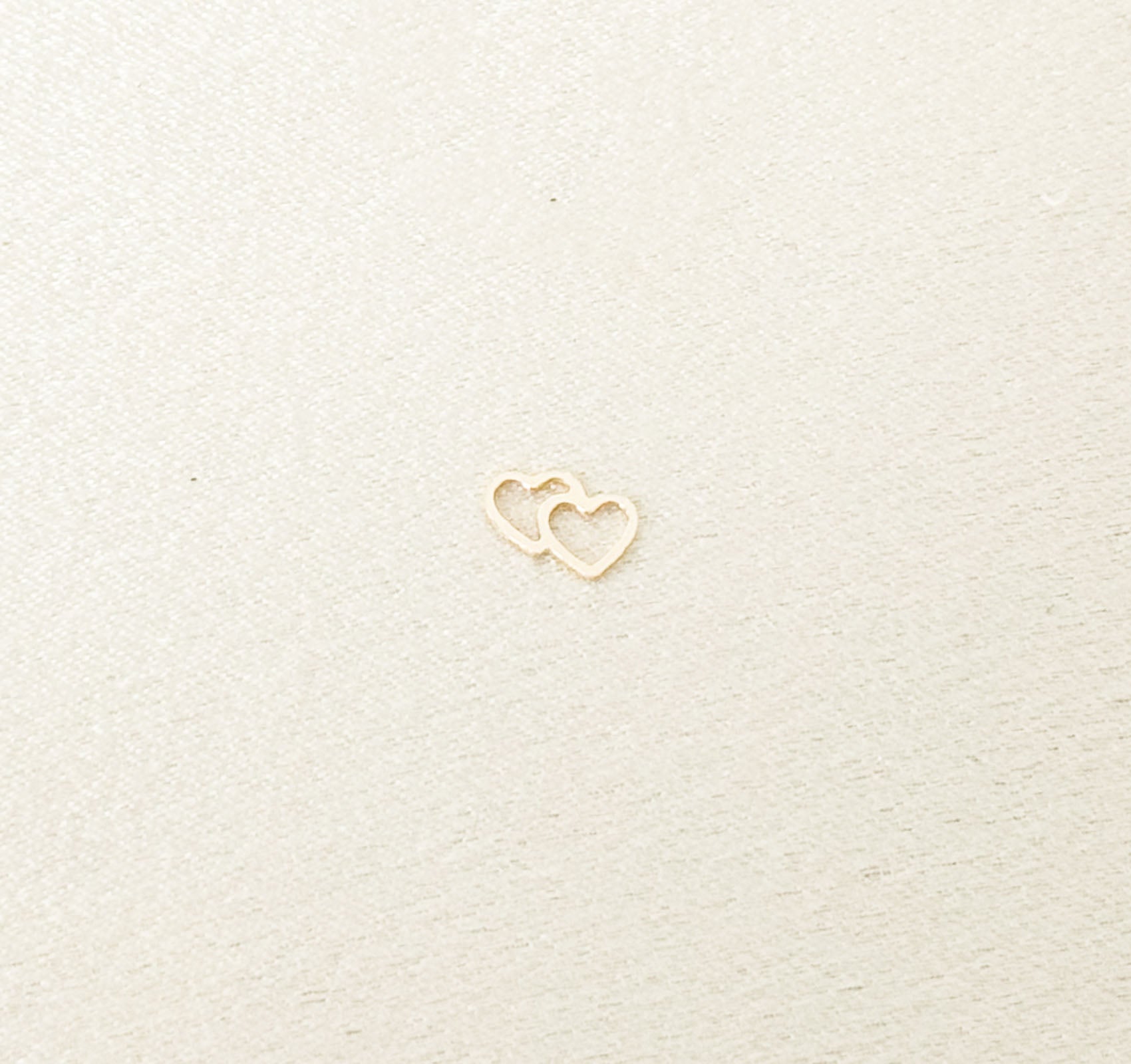 Double Heart Outline Connector [No Loops] – generation 1.5