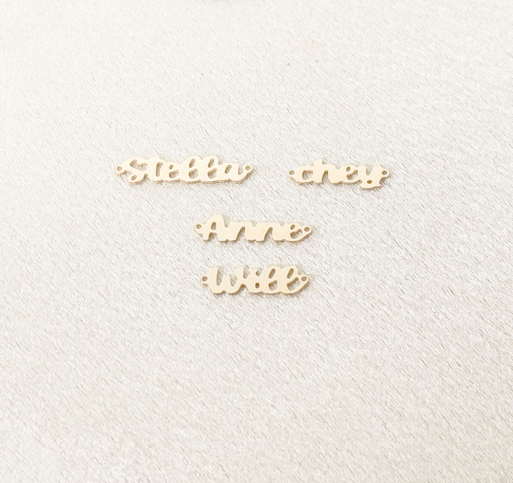 S2 Script Nameplate Bracelet Connector [Custom] – generation 1.5